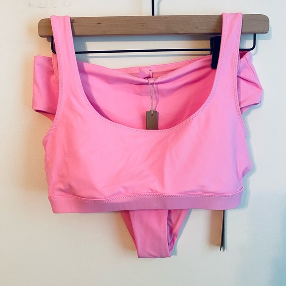 SKIMS | Swim | Skims Bikini Set Mid Rise Bottom Tank Bikini Top In ...